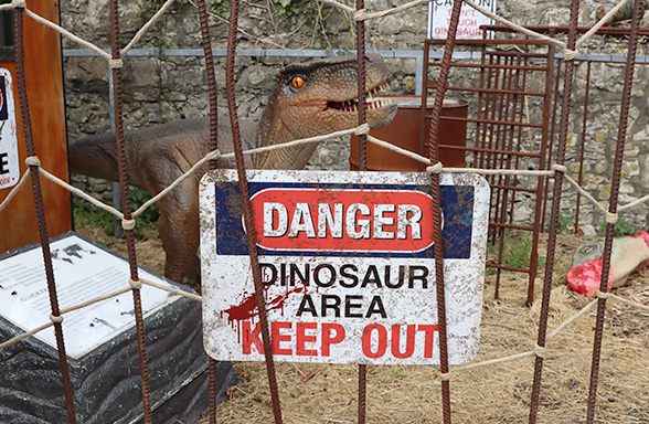 The Fonmon Castle Dinosaurs